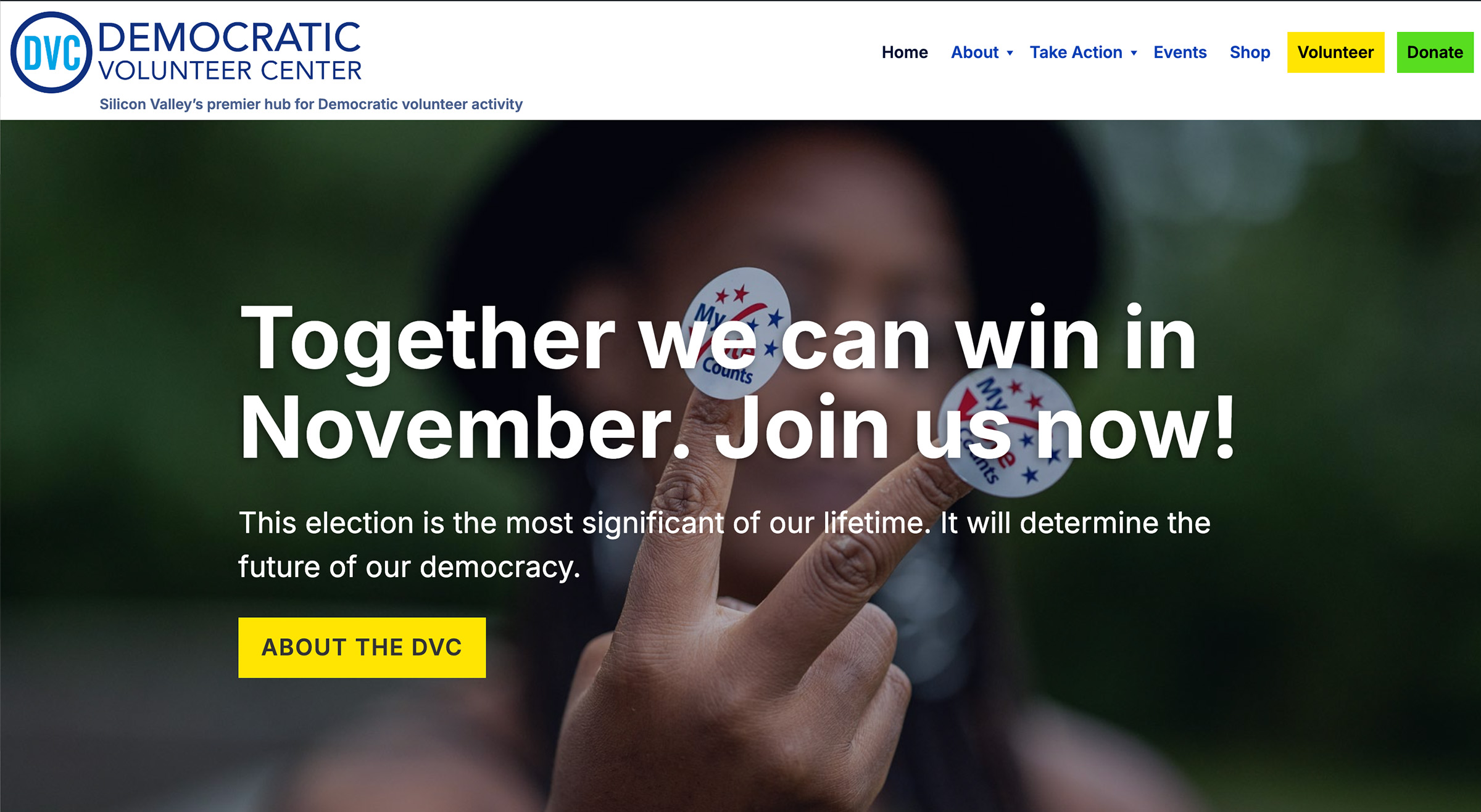 Home - Democratic Volunteer Center